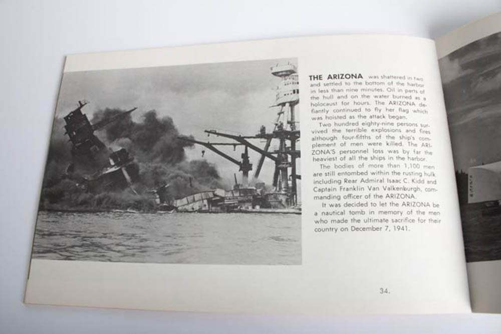 1968 Fourth Printing of Circa 1941 "Pearl Harbor Story" Picture Booklet ...