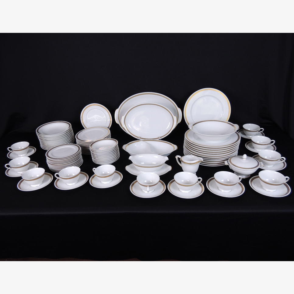 Sango Fine China Set in "Laura" Pattern | EBTH