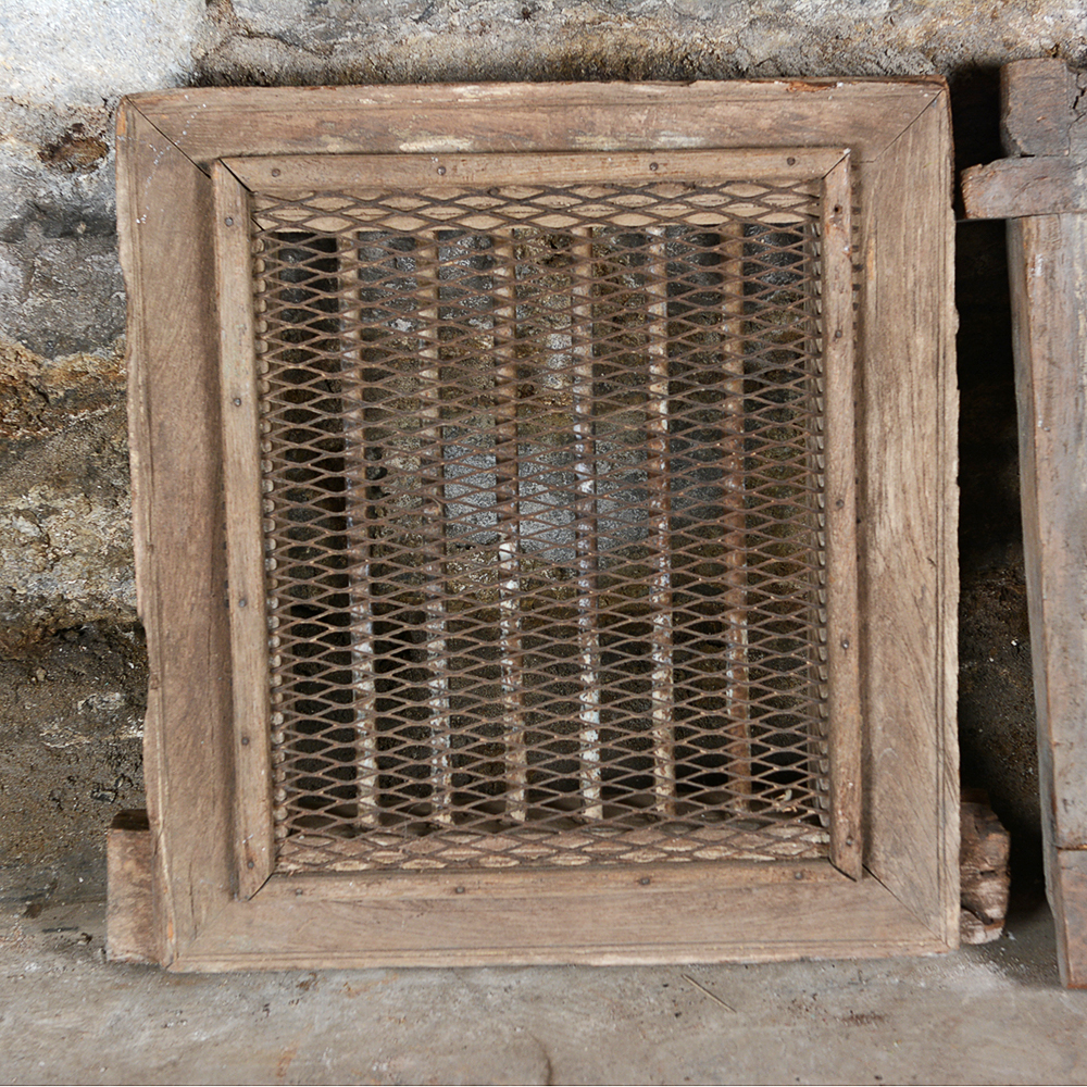 Antique Barred Wooden Panels | EBTH