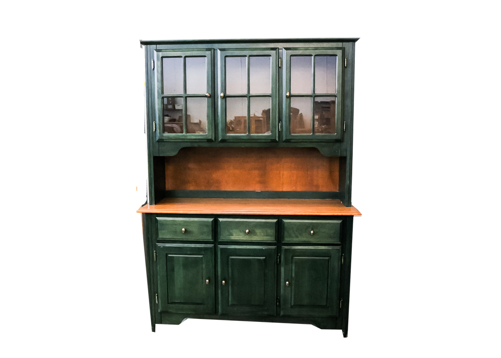 Dark green hutch store