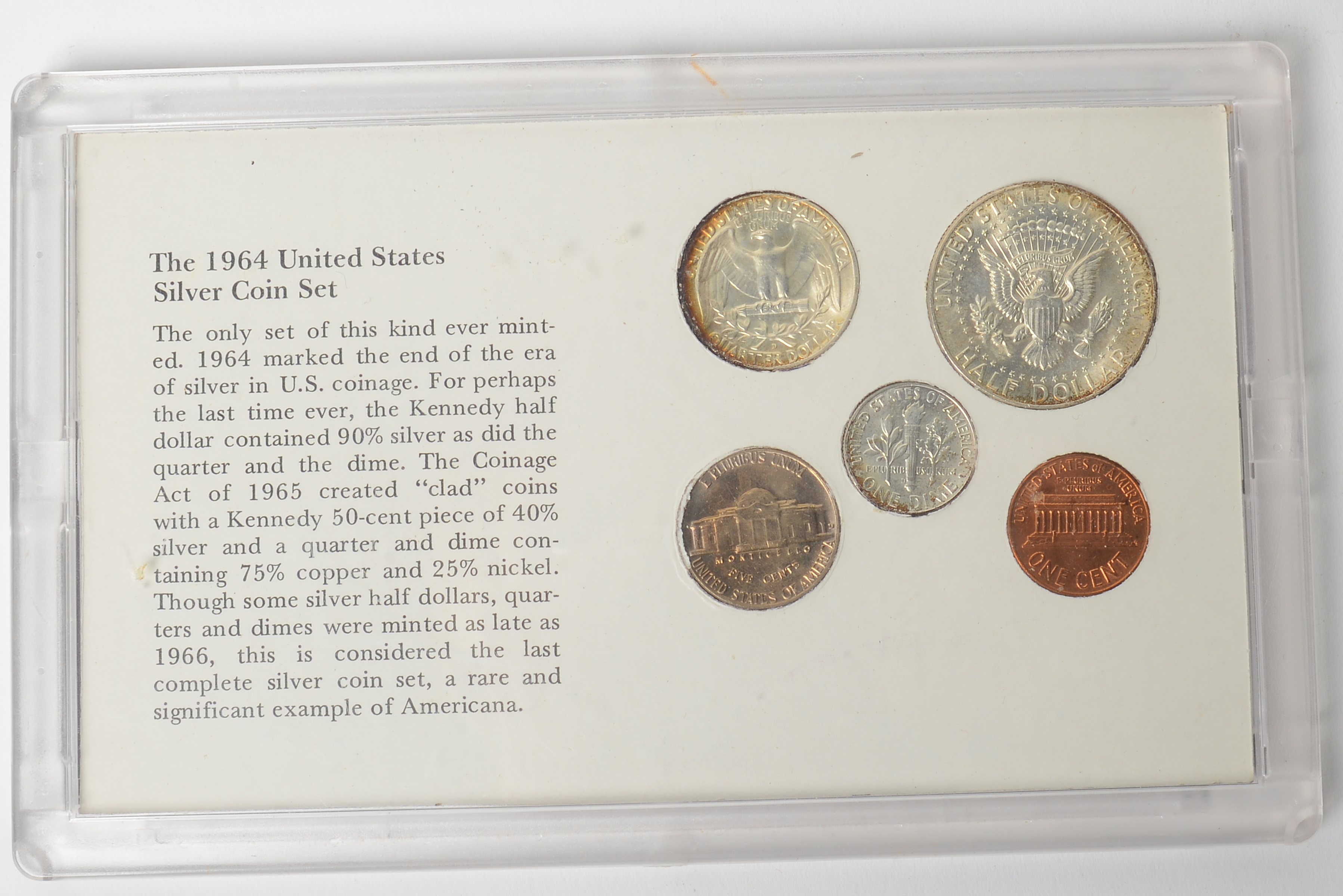 The Americana Series 1964 Silver Coin Set | EBTH