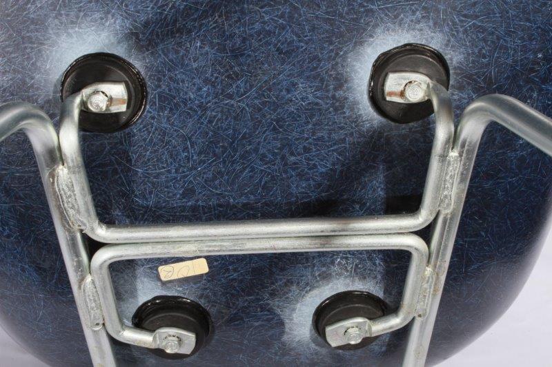 Mid Century Modern Blue Herman Miller Eames Armchair | Everything But ...