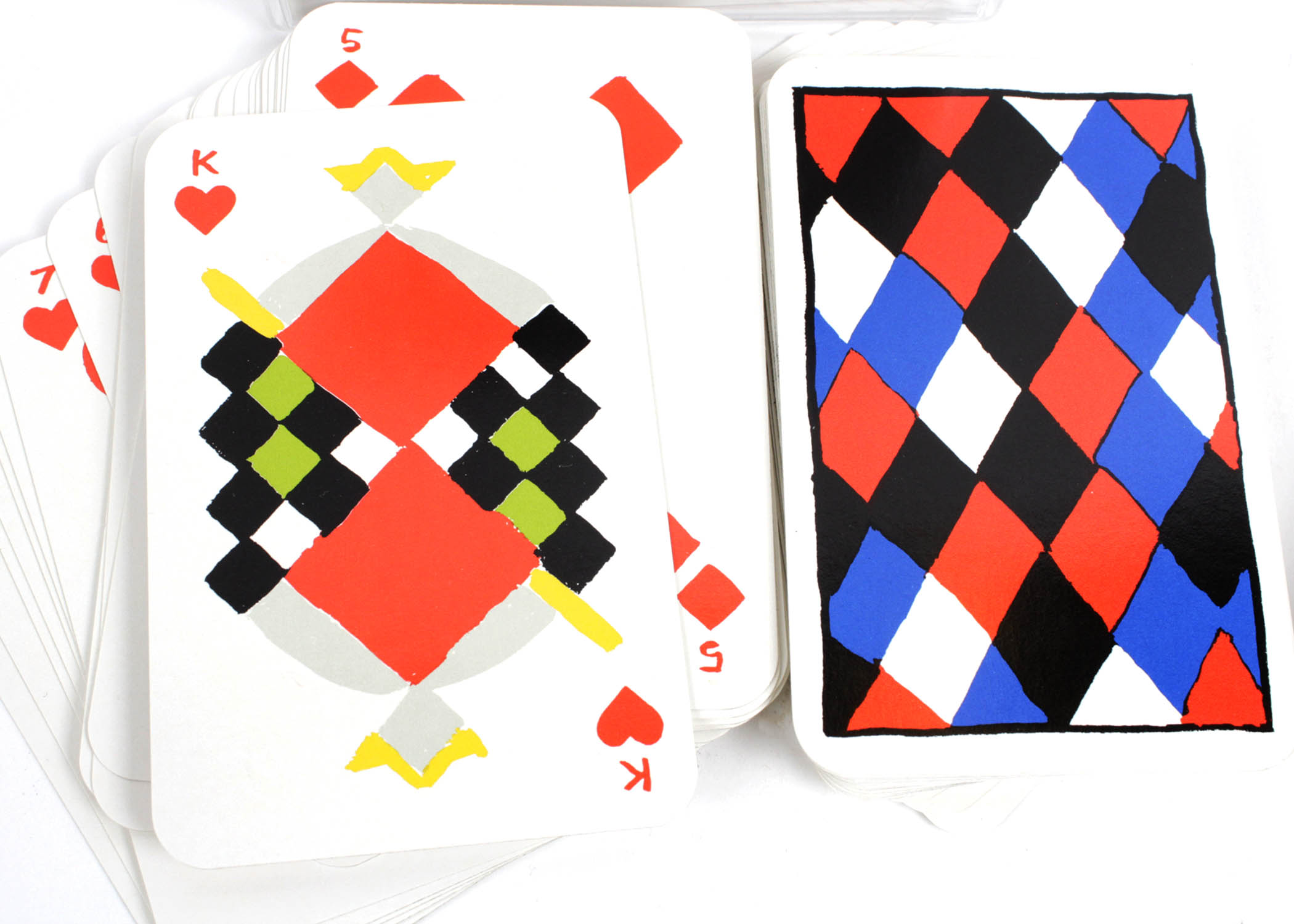 Rare Sonia Delaunay "Simultane" Double Deck Playing Cards in Box | EBTH