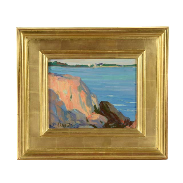 Herman Henry Wessel Original Oil Coastal Landscape | Everything But The ...