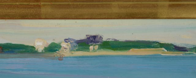 Herman Henry Wessel Original Oil Coastal Landscape | Everything But The ...