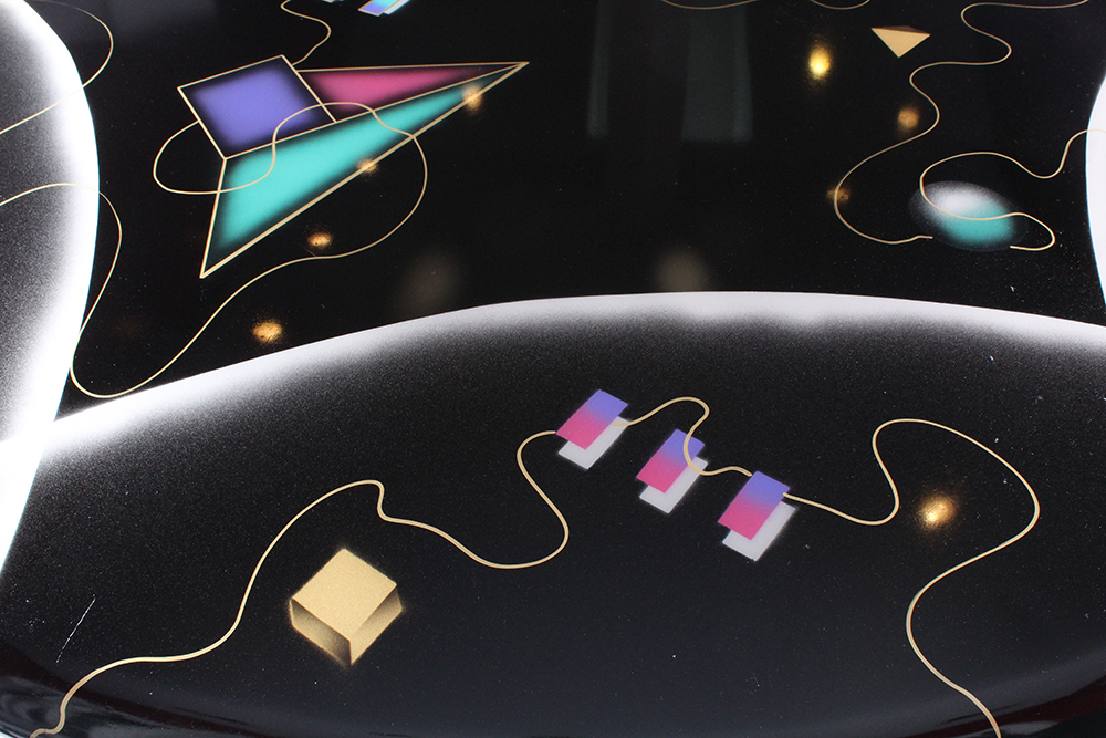Hand Painted Retro 80's Dining Room Table | EBTH