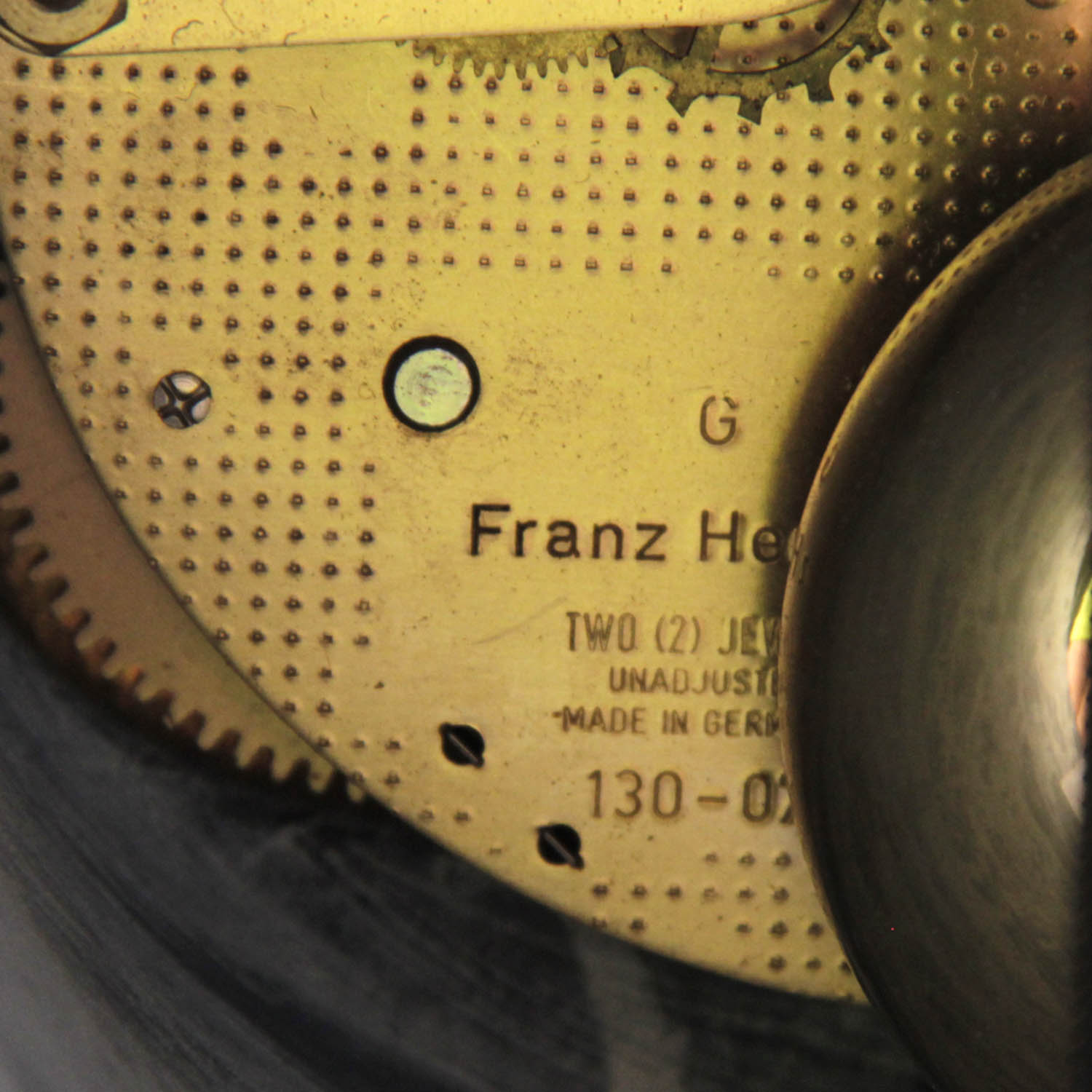 Vintage Franz Hermle Clock Movement Mantel Clock | Everything But The House