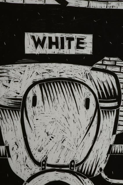 Thom Shaw Artist's Proof Woodcut "God Bless America" | EBTH