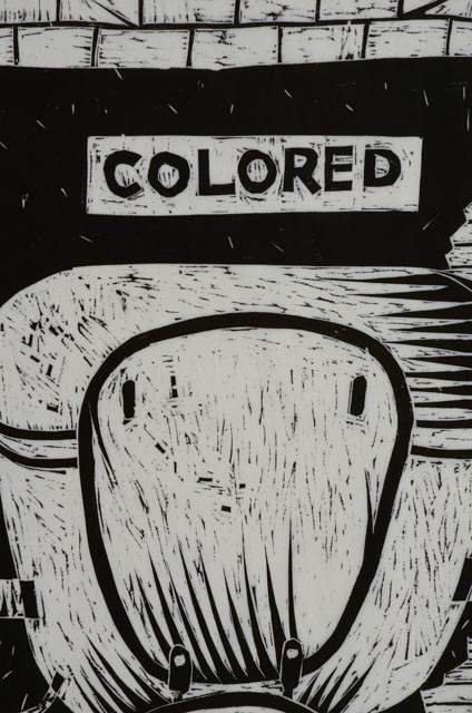 Thom Shaw Artist's Proof Woodcut "God Bless America" | EBTH