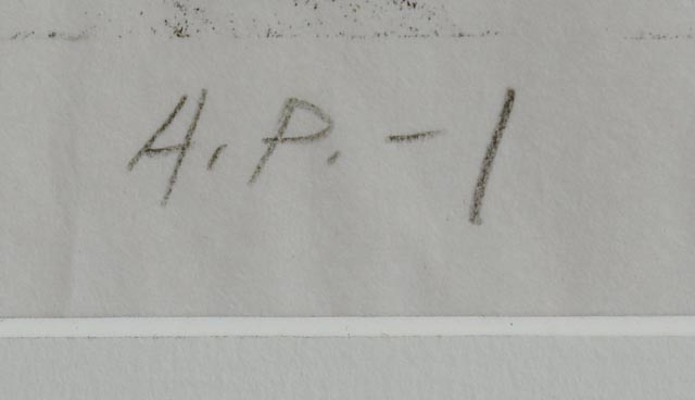 Thom Shaw Artist's Proof Woodcut "God Bless America" | EBTH