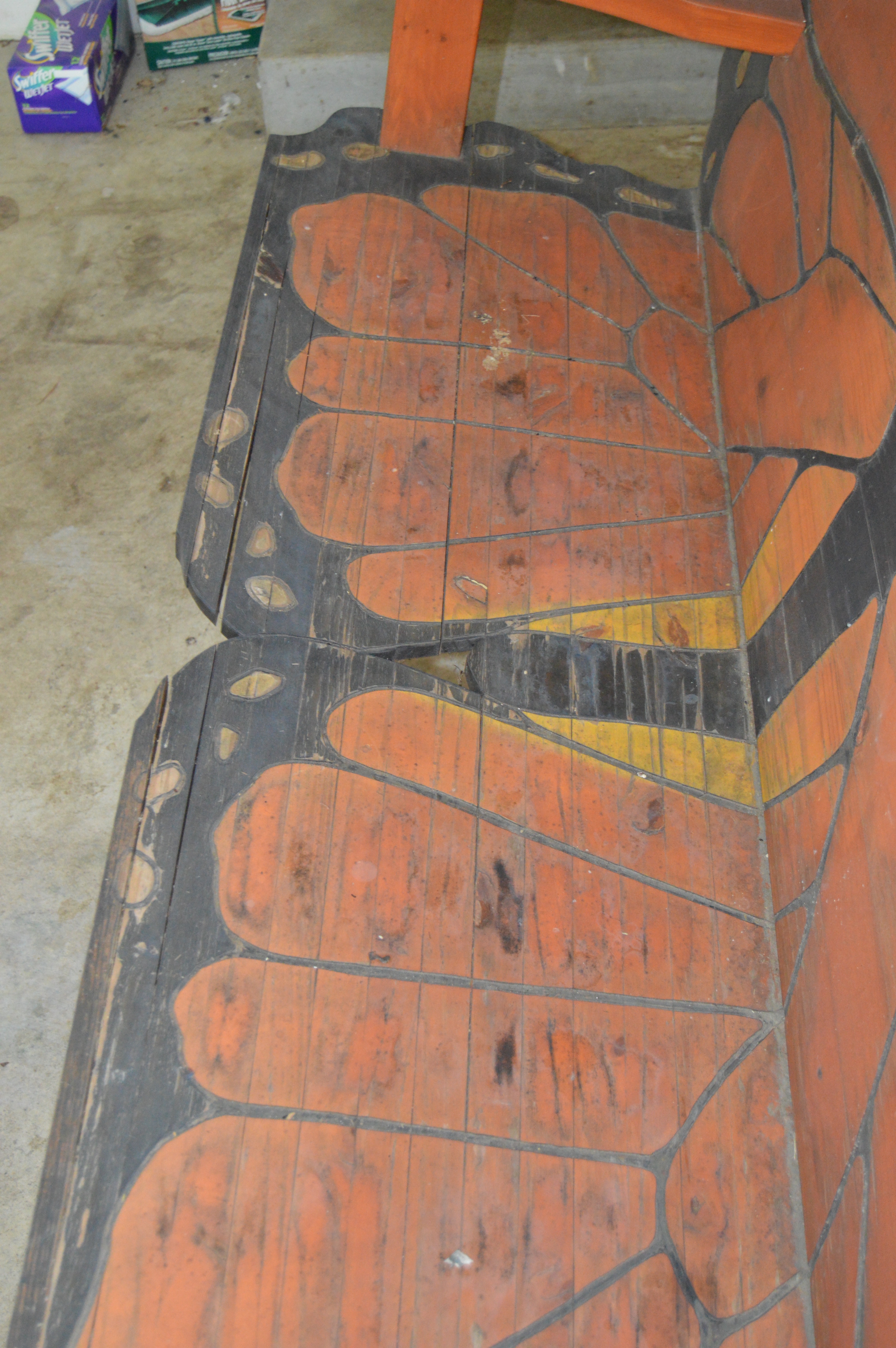 Unique Butterfly Bench | EBTH