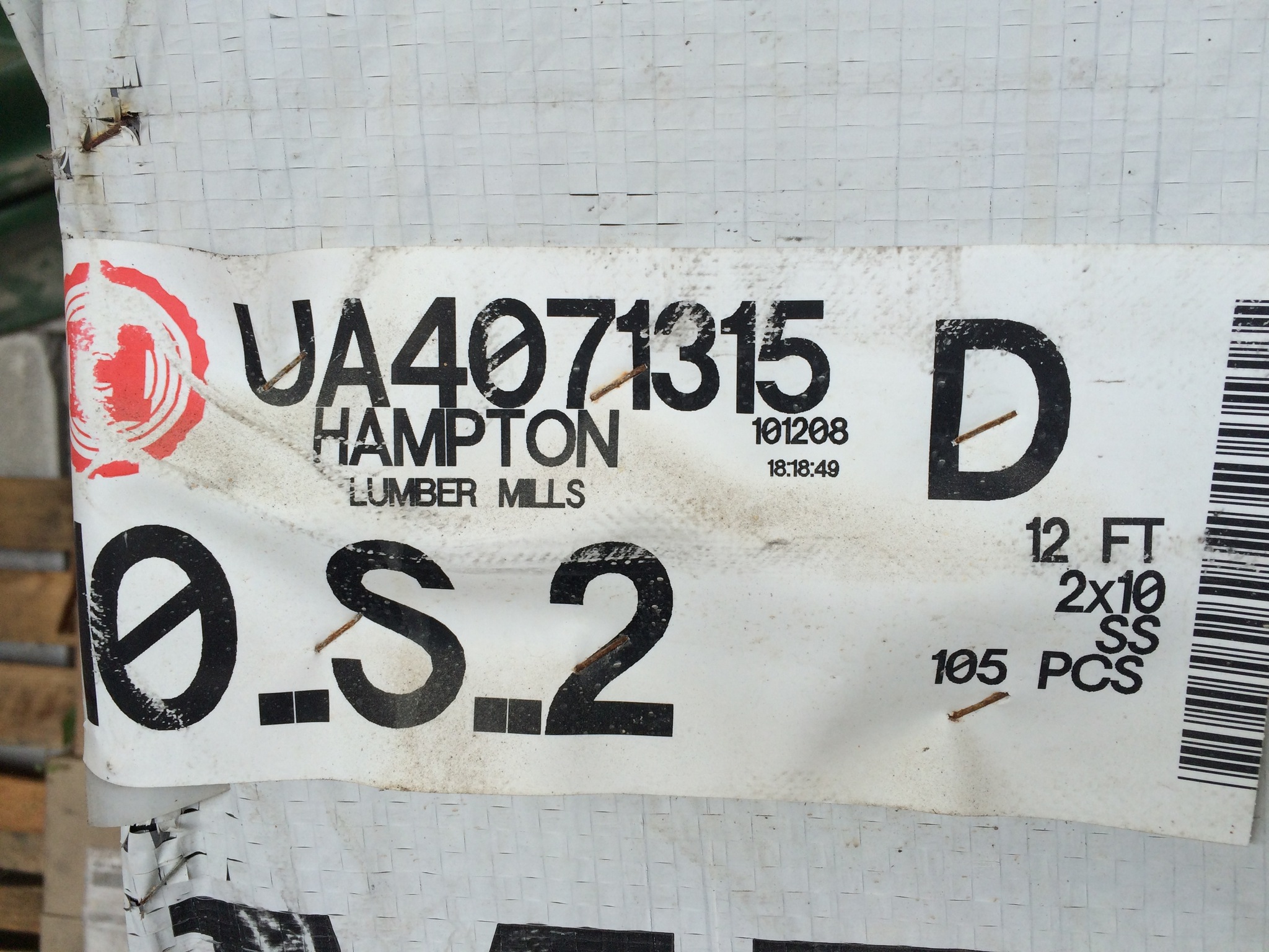 12' Hampton Select Structural Douglas Fir Lumber | EBTH