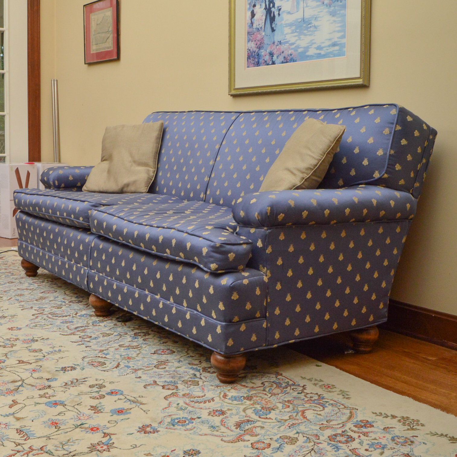 "Napoleon Bee" Upholstered Sofa | EBTH