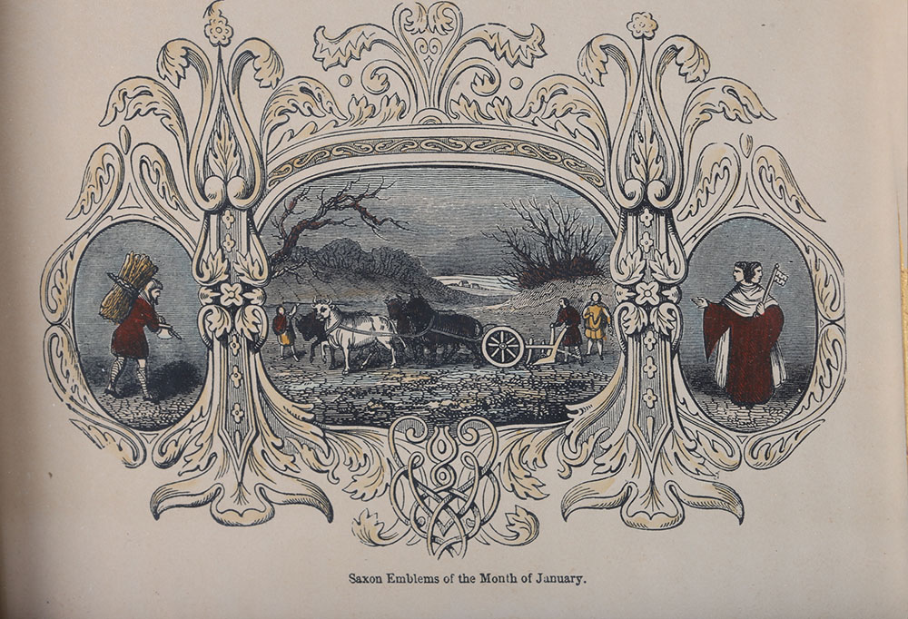 Saxon Emblems of the Month Etchings | EBTH