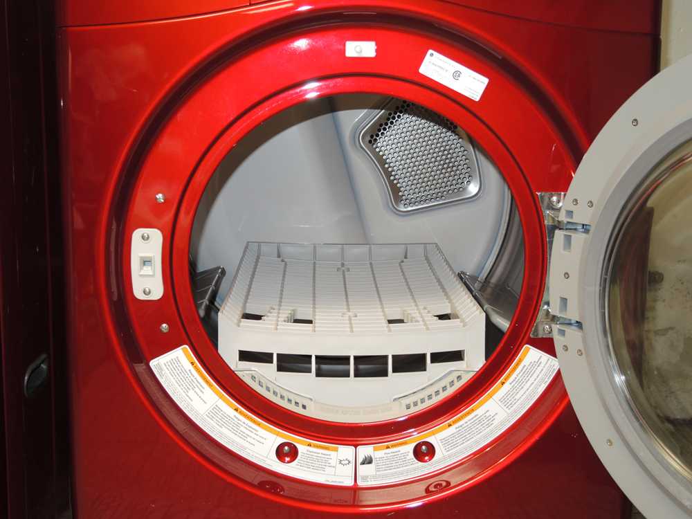 LG Cherry Red Front Loading HE Washer and Dryer Set | EBTH