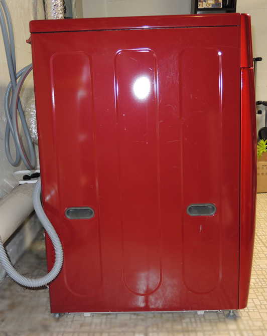 LG Cherry Red Front Loading HE Washer and Dryer Set | EBTH