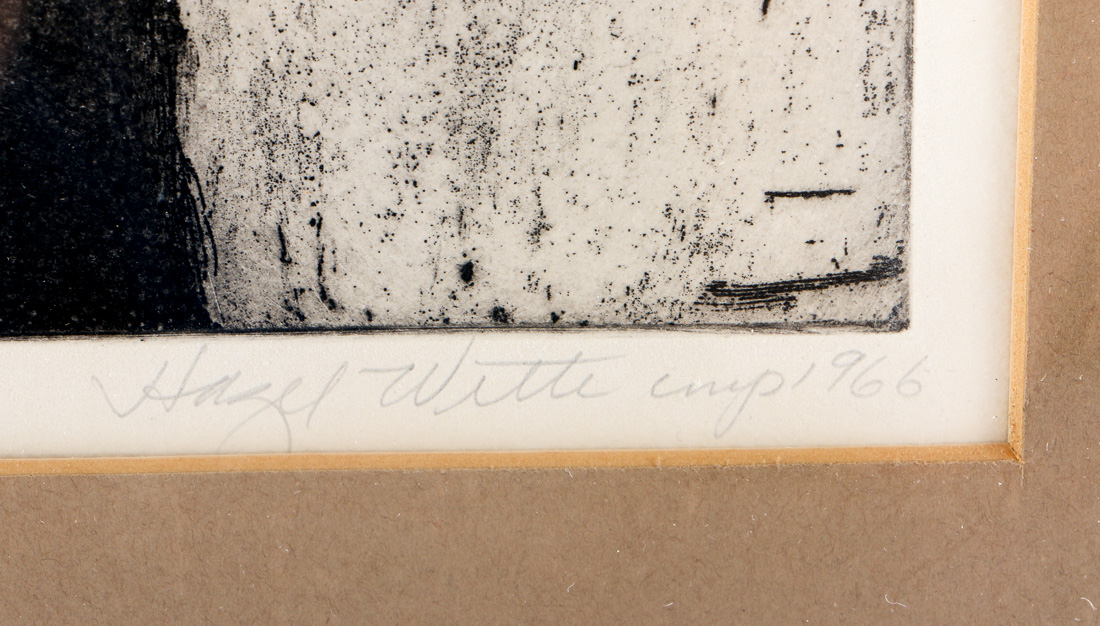 Hazel Witte 1966 Limited Edition Etching "David" | EBTH