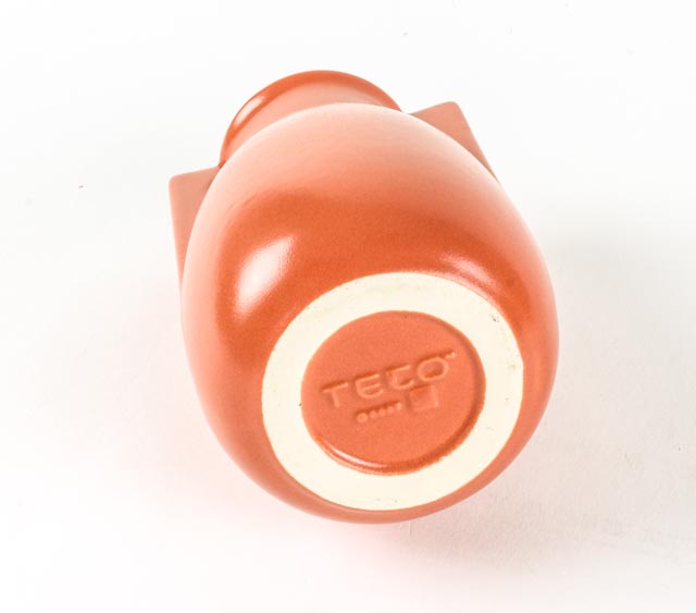 Teco Pottery Prairie School Style Salmon Vase | Everything But The House