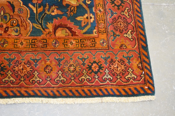 Samad Noble House Handwoven Wool Area Rug | EBTH