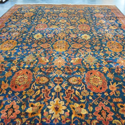 Samad Noble House Handwoven Wool Area Rug | EBTH