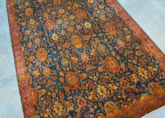 Samad Noble House Handwoven Wool Area Rug | EBTH