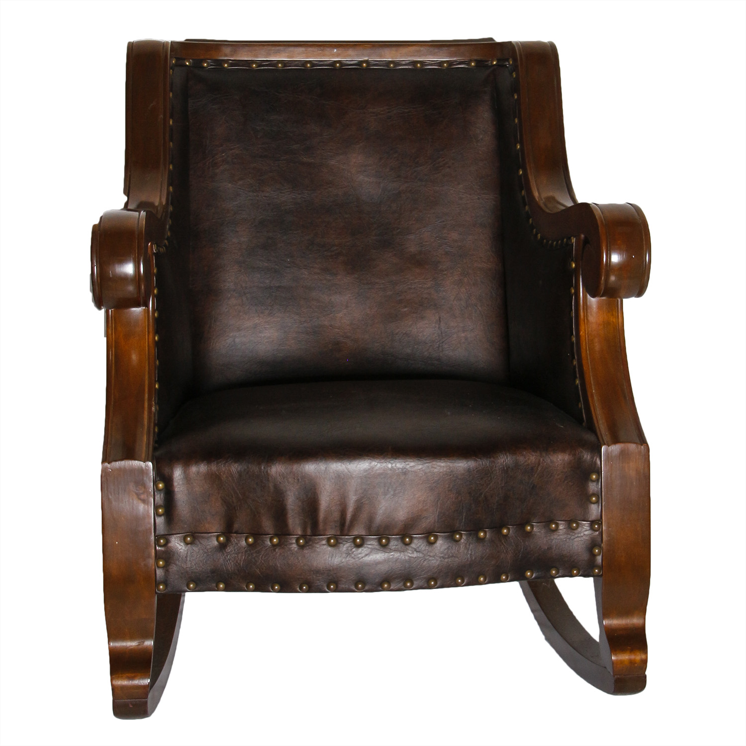 Leather Rocking Chair | EBTH