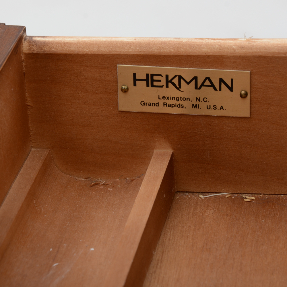 Hekman Leather Top Mahogany Desk | EBTH