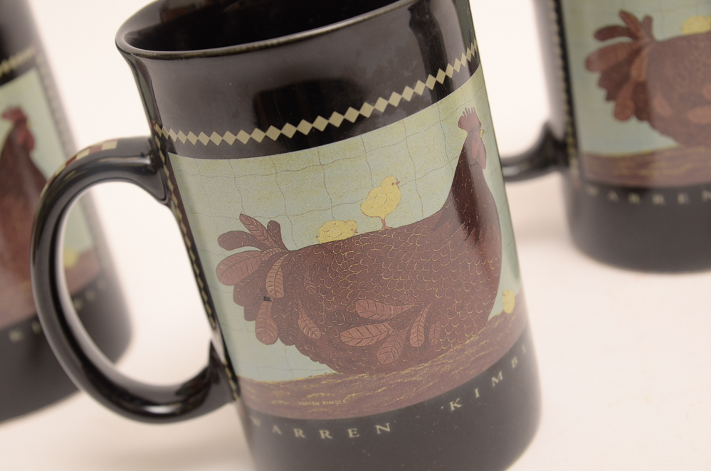Warren Kimble Rooster Tableware Collection | EBTH