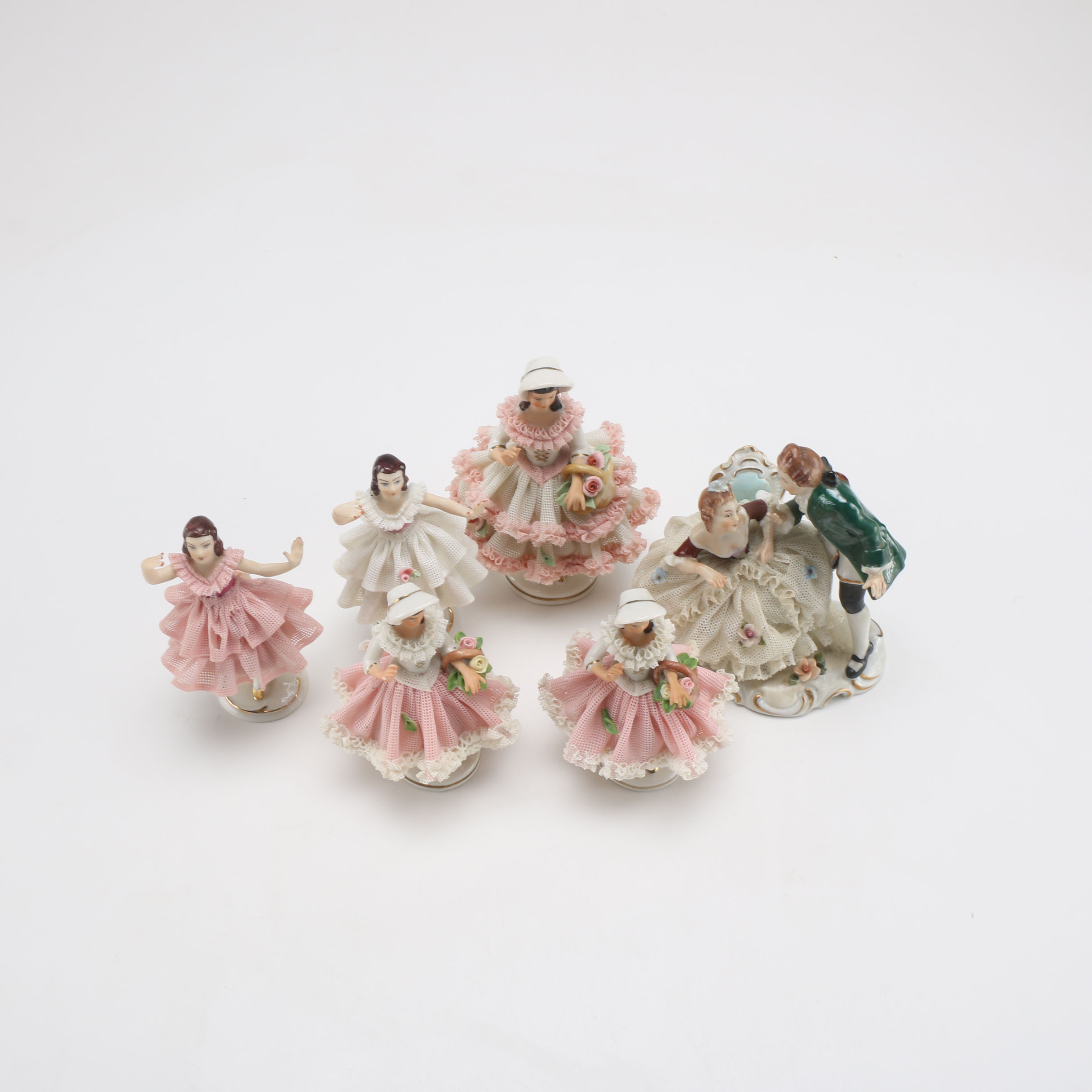 Set of Dancing Figurines | EBTH