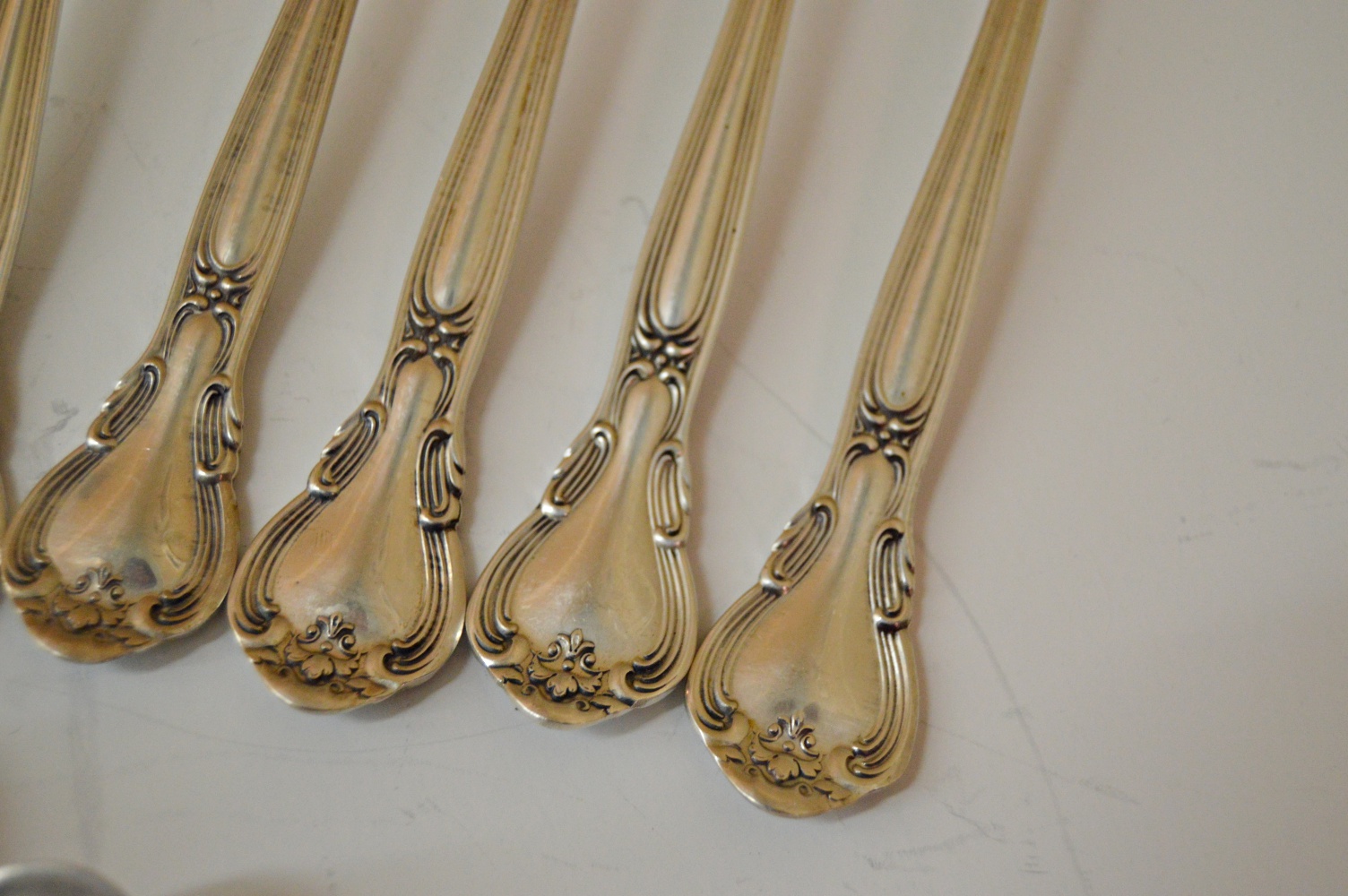 Large Set of Gorham "Chantilly" Sterling Silver Flatware | Everything ...