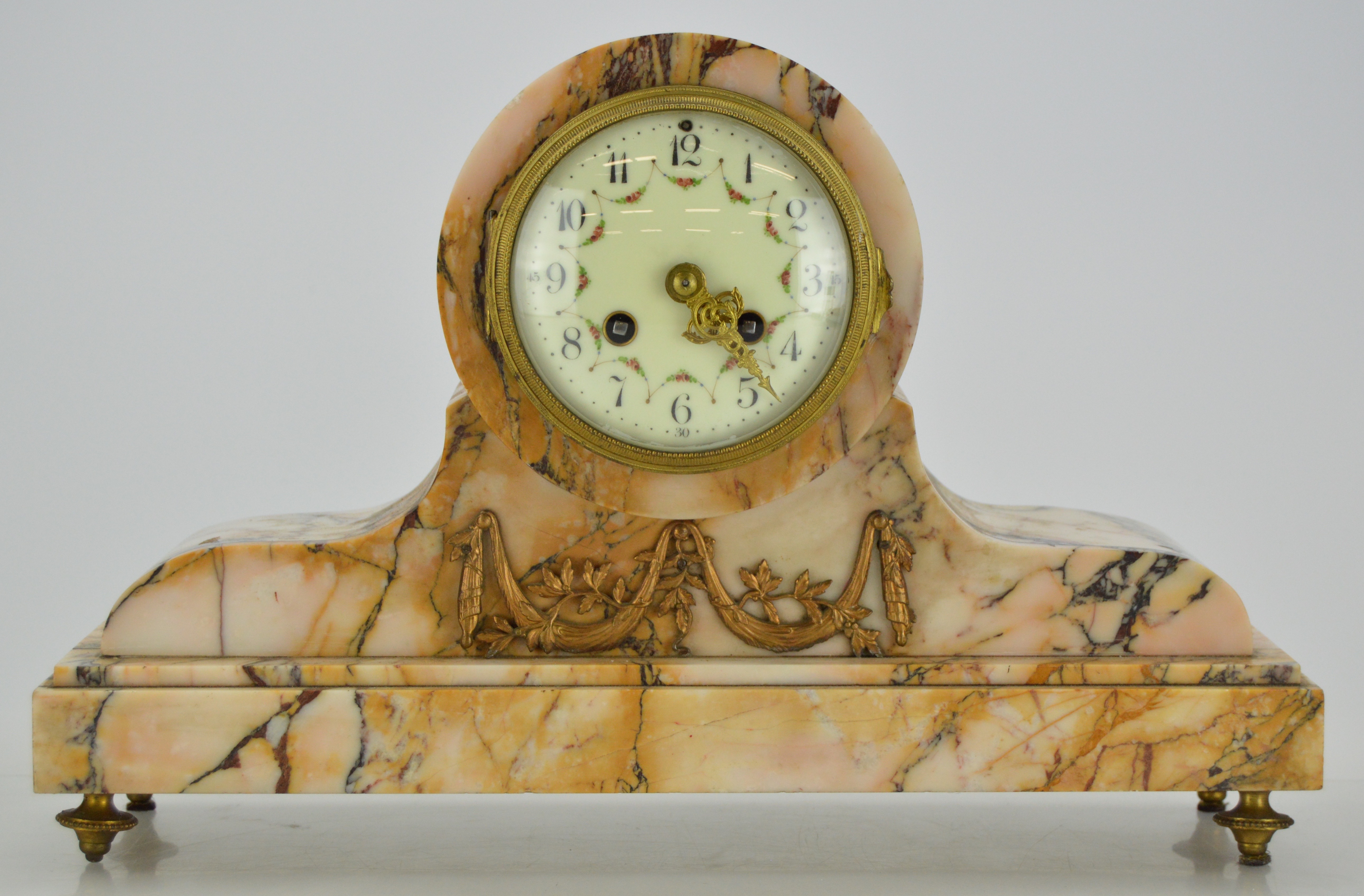 Antique Marble Mantel Clock | EBTH