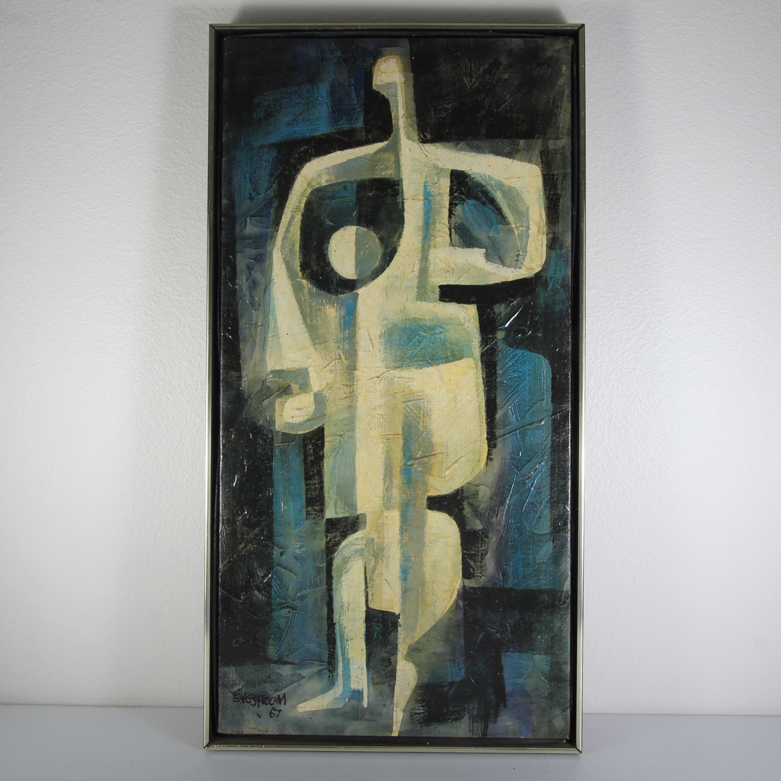 Martin Engstrom Signed Original Abstract Painting | EBTH