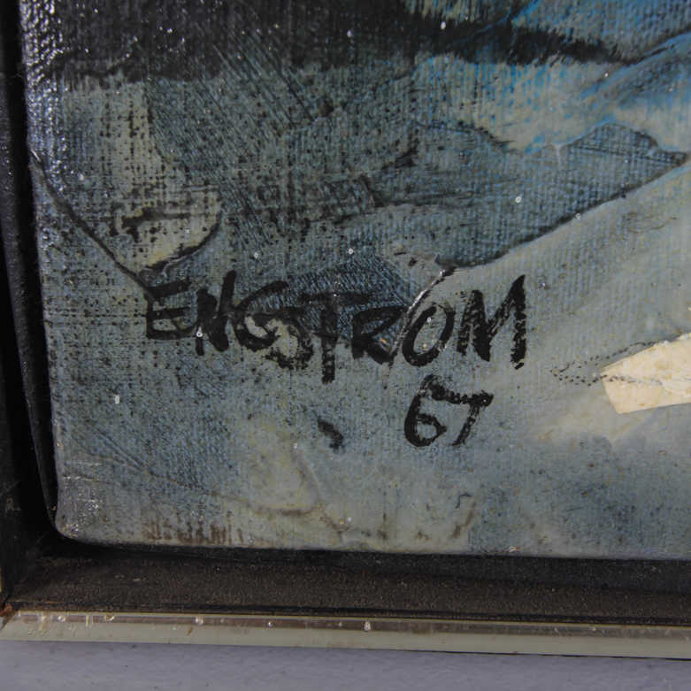 Martin Engstrom Signed Original Abstract Painting | EBTH