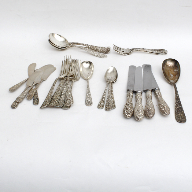 Steiff "Repousse" Sterling Silver Flatware | Everything But The House