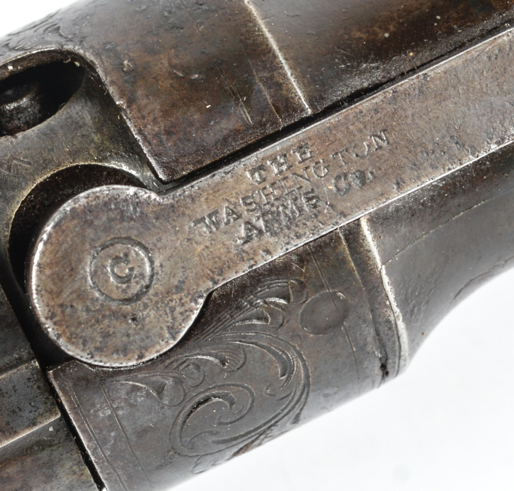Antique Washington Arms Co. Double Action Pepperbox Pistol | EBTH