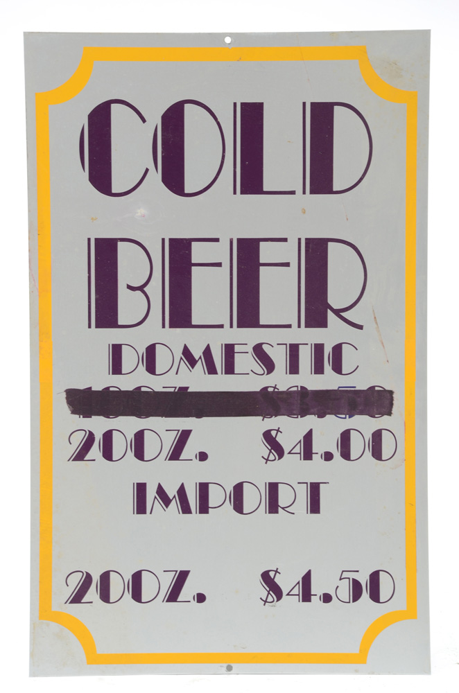 Cold Beer Sign | EBTH