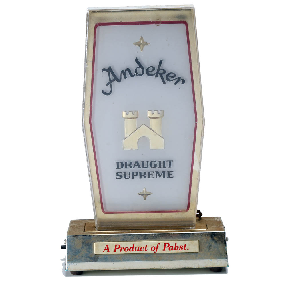 Andeker Lighted Beer Sign | Everything But The House