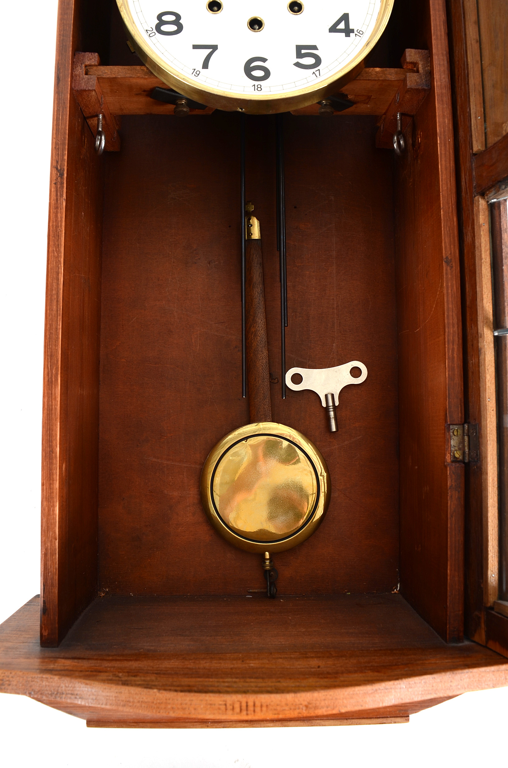 Vintage Friedrich Mauthe Wall Mounted Clock | EBTH