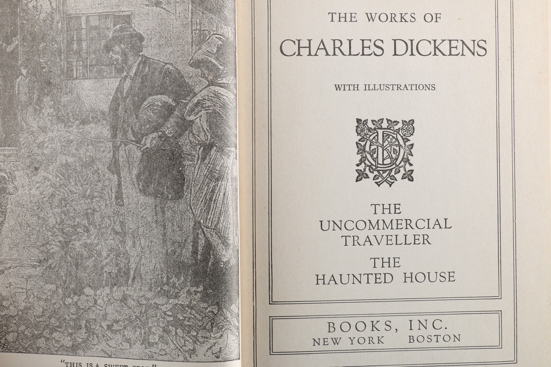 1868 Eighteen Volumes Of Charles Dickens Works Cleartype Edition Ebth