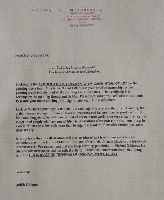 Michael Gibbons Original Oil Landscape Painting on Canvas | EBTH