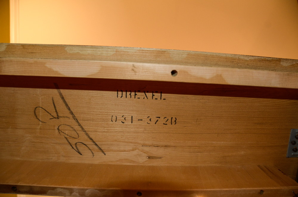 Drexel Dining Room Table with Burl Surface | EBTH