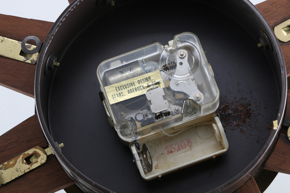 Vintage Sears Roebuck Sunburst Clock | EBTH