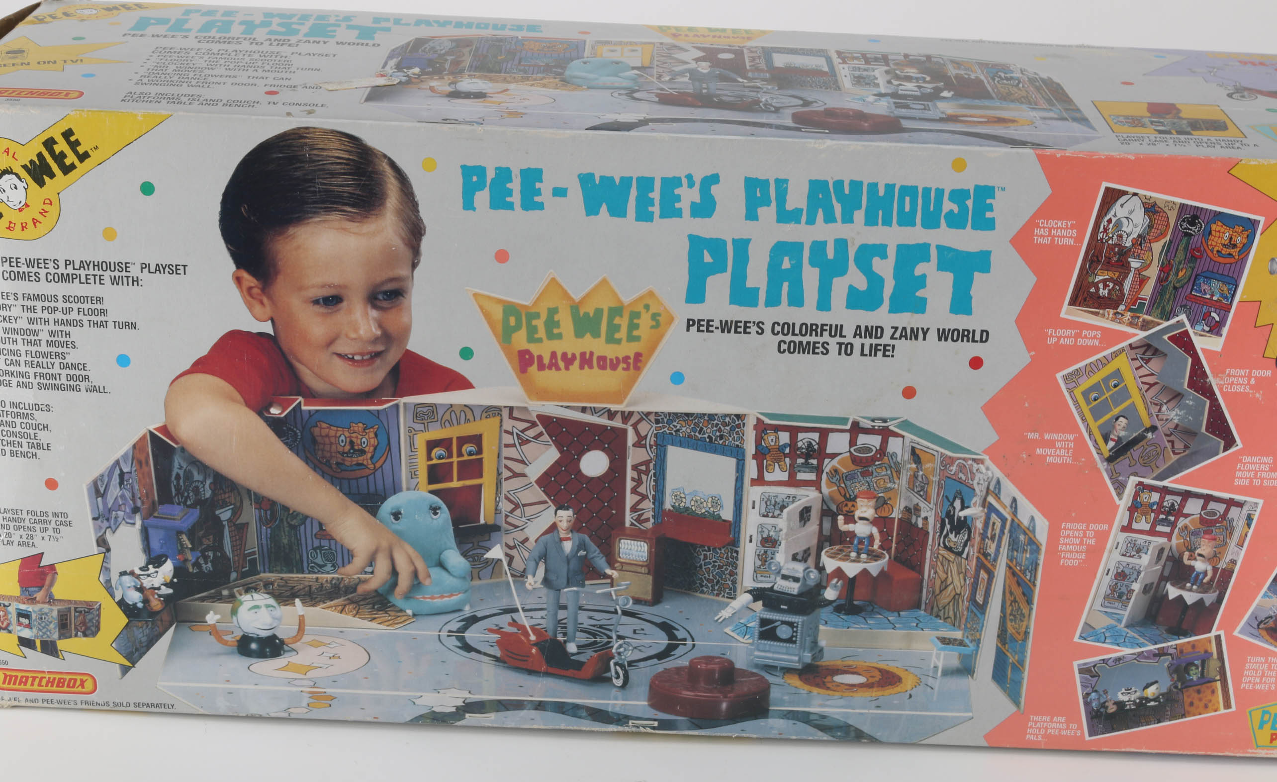 Vintage Pee Wee Herman Doll and Playhouse | EBTH