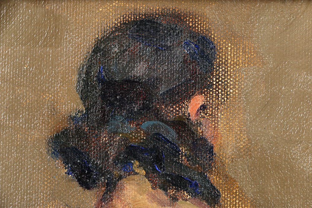 David Wu Ject-Key Oil on Canvas Female Nude | EBTH