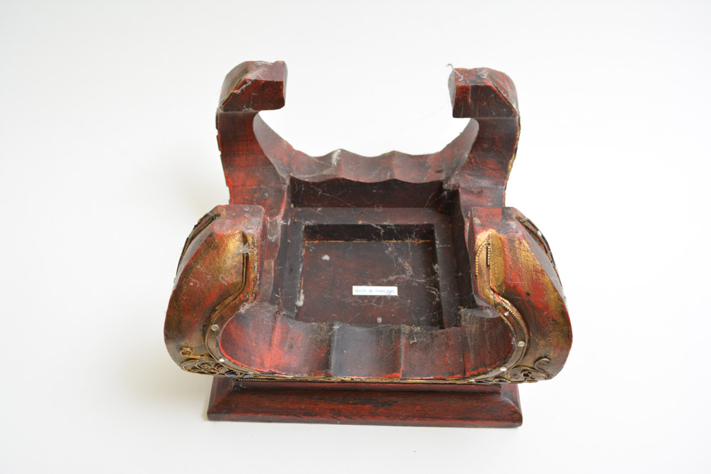 Pair of Thai Opium Style Pedestal Stands | EBTH