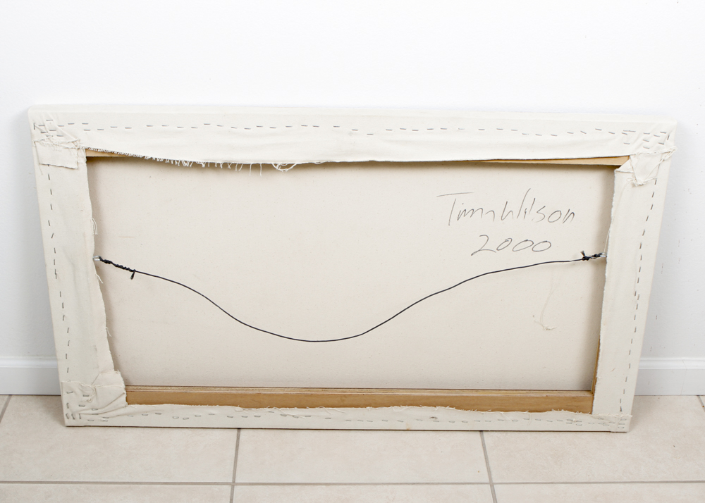 Tim Wilson Signed Oil Painting on Canvas | Everything But The House