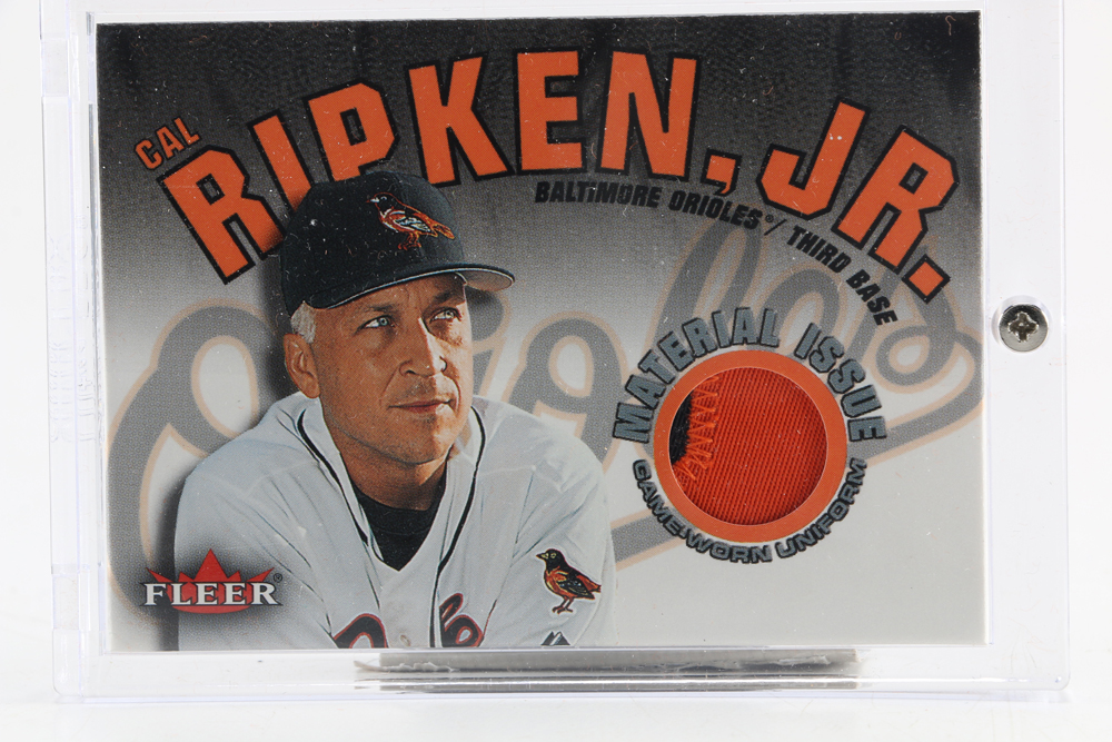 Cal Ripken Jr. Game-Worn Jersey Card | EBTH