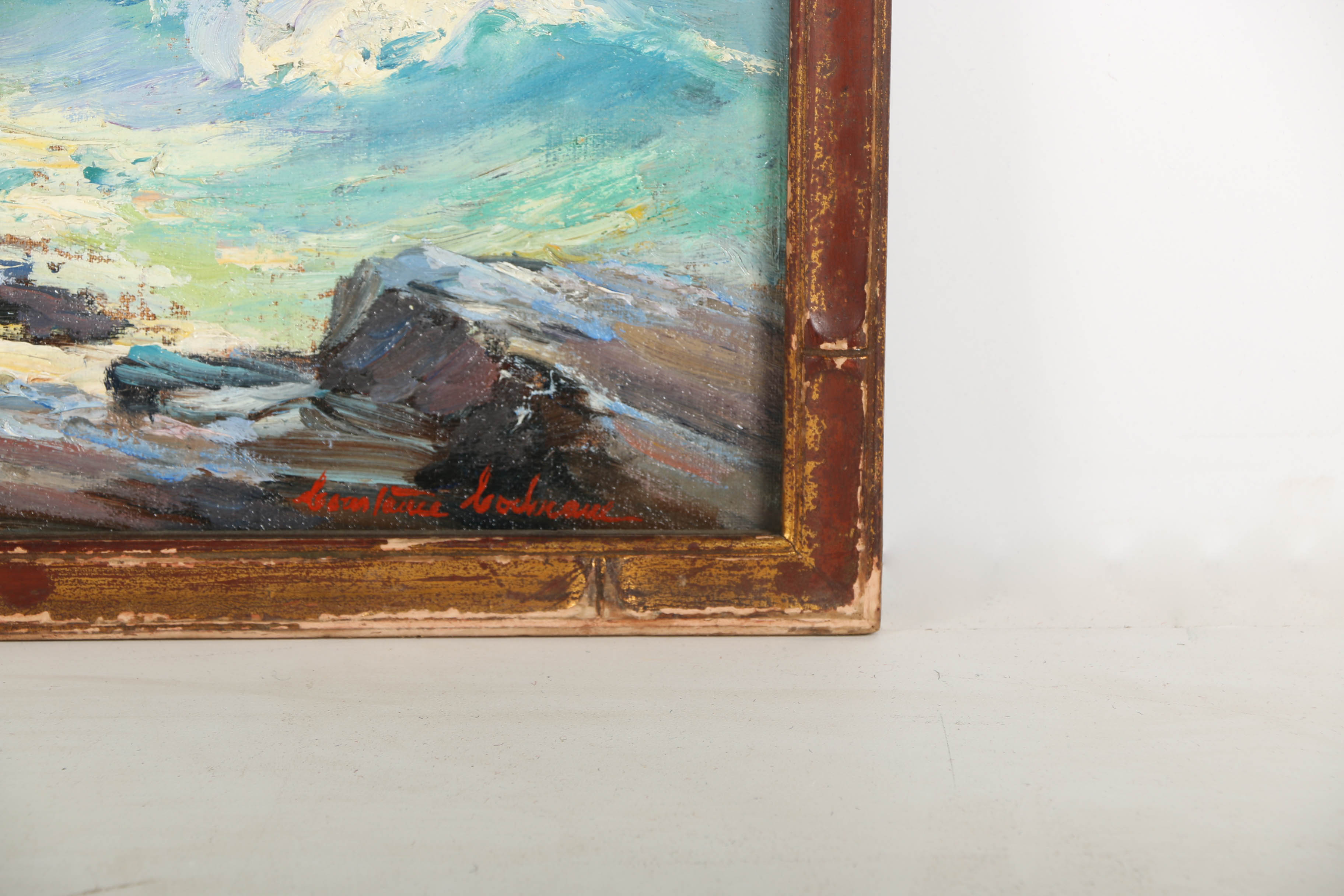 Constance Cochrane Oil Painting on Canvas Board Seascape | EBTH