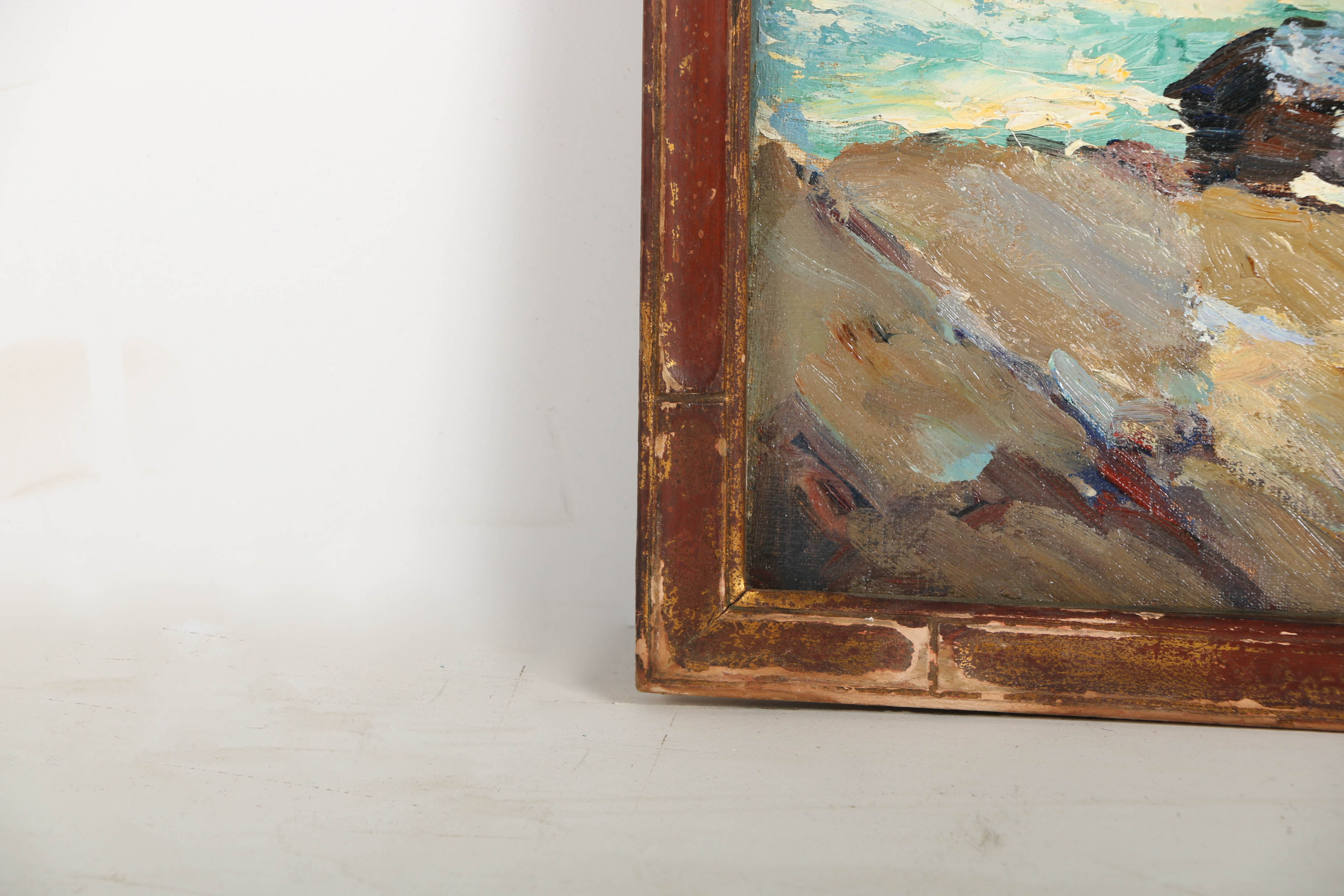 Constance Cochrane Oil Painting on Canvas Board Seascape | EBTH