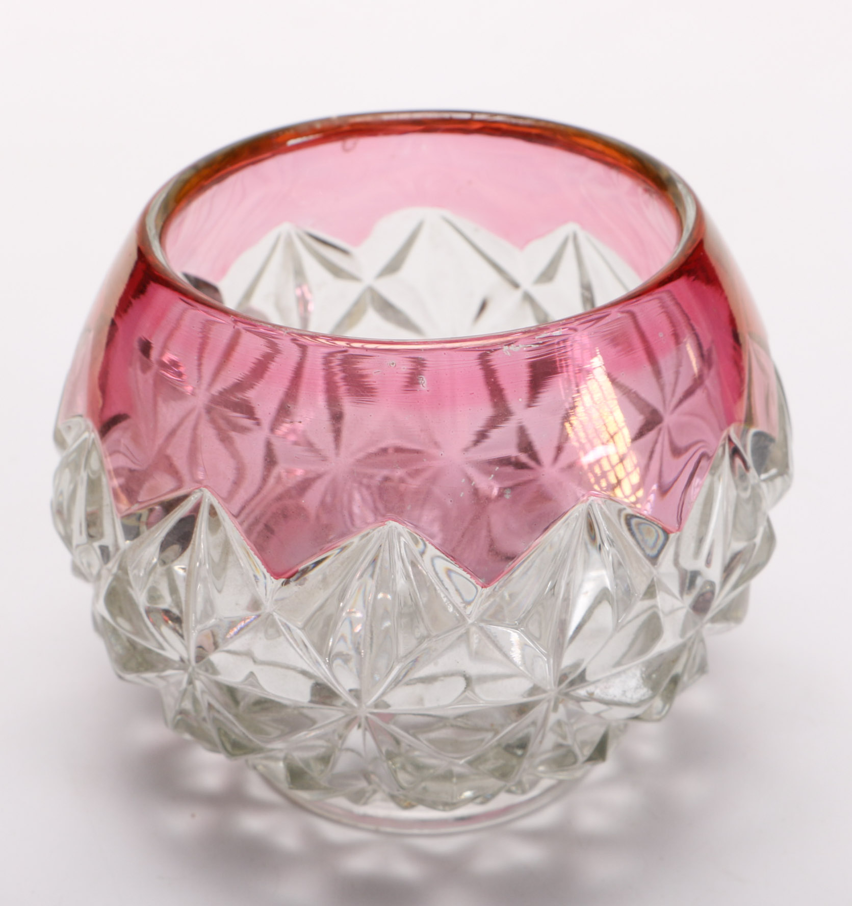 Assortment of Pink and Ruby Tinted Glassware | EBTH